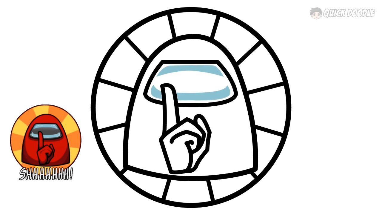 Among Us logo — all versions and drawing guide | LEVVVEL